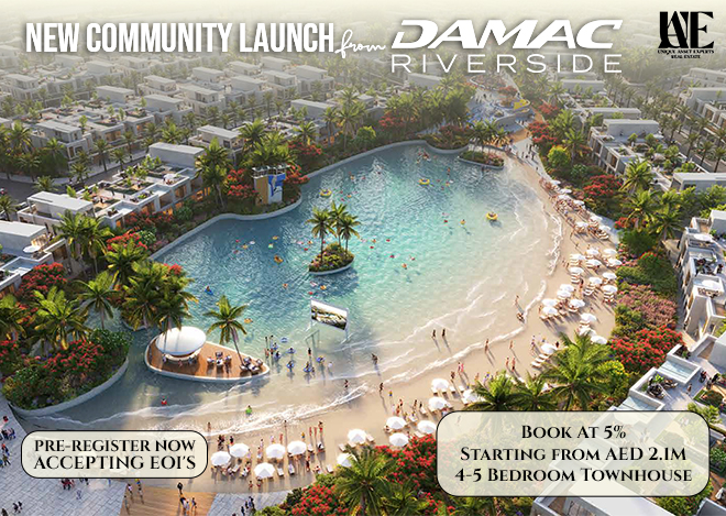Damac Riverside Properties for Sale - New Property Launch by Damac in 2024